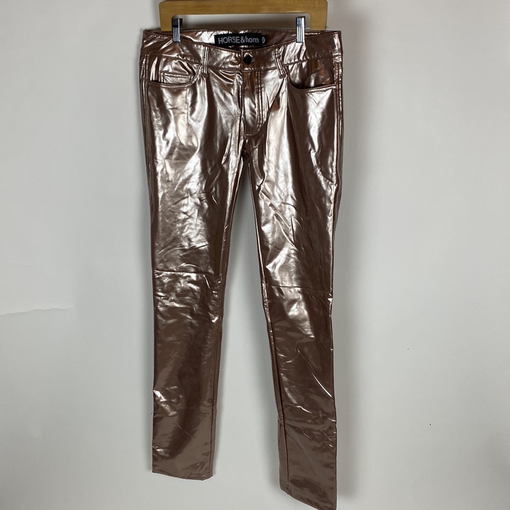 Horse Horn Gold Bone Tight Fit Rocker Rave Skinny Pan… - Gem